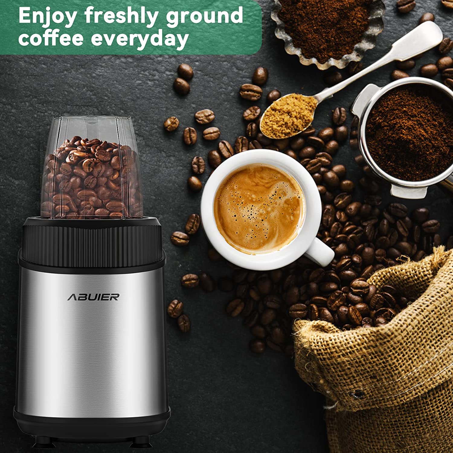 Abuler BL311B Powerful 900W Blender for Shakes and Smoothies with To-G